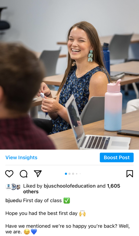 Social Media at BJU | BJU Brand Communications